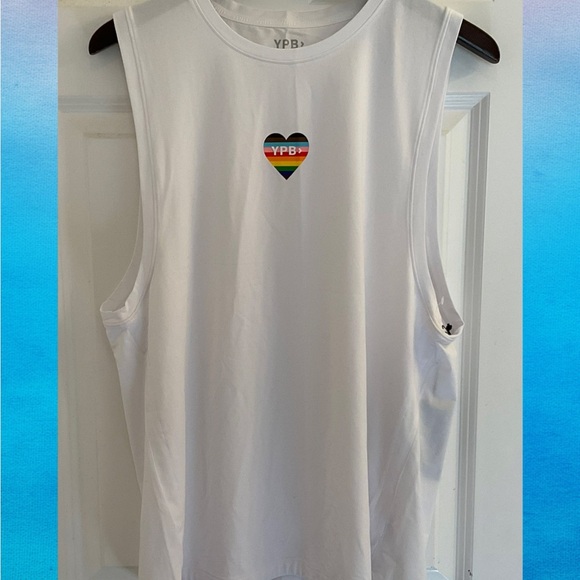 YPB | Tops | Ypb Your Personal Best Pride Heart Tank Top Nwt Medium ...